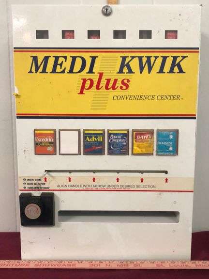 Medi Kwik Plus Convenience Center OTC Medicine Vending Machine Wall ...