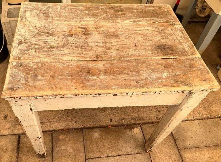 Sturdy Wooden Table - Sherwood Auctions