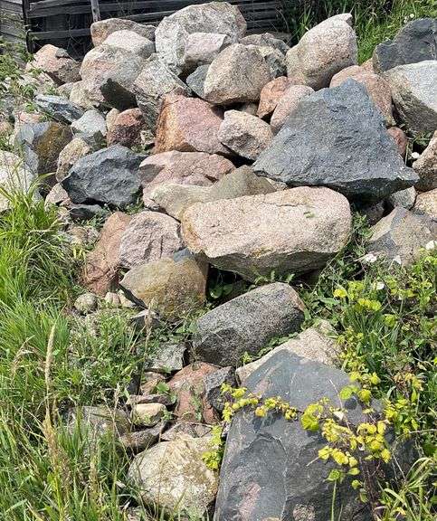 All Sizes plus Extra Large Landscape Rocks in Rock Pile & Yard ...