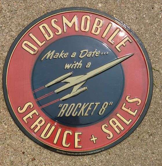 Automotive Tin Signs - Sherwood Auctions