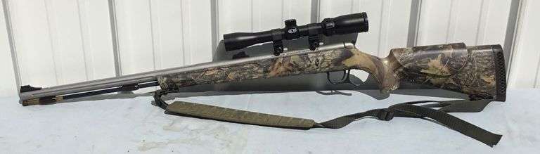 Winchester Apex .50 Cal Muzzleloader W/ Bushnell Scope - Sherwood Auctions
