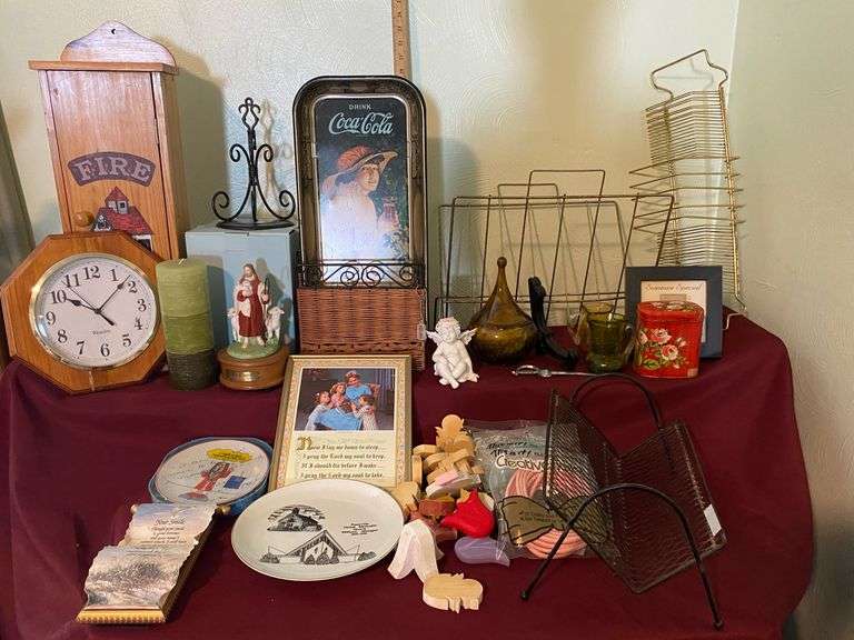 Home Decor- Clocks, Pictures, Collectables + More - Sherwood Auctions