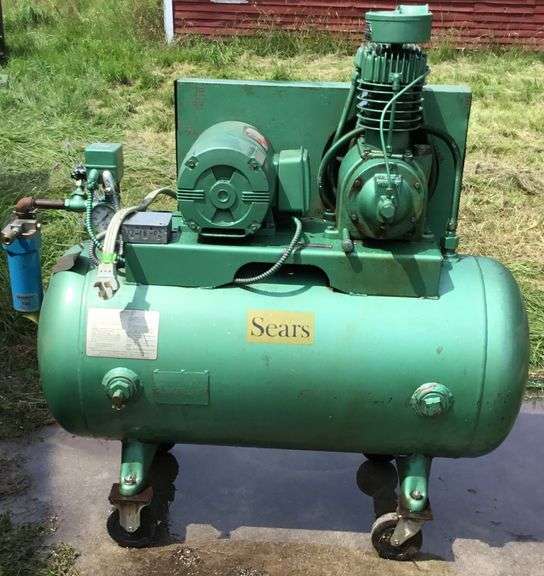 Sears Model 102 Air Compressor 220 Volt Has Power When Plugged In ...