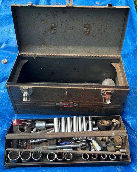 Craftsman Tool Box + Sockets - Sherwood Auctions