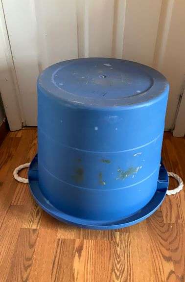 Large Round Tote Bucket with Handles (22” across and 16 1/2” tall ...
