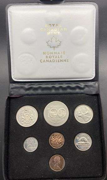 1974 Royal Canadian Mint Coin Set - Sherwood Auctions