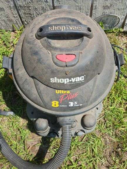 Shop Vac 8 Gallon Ultra Plus - Sherwood Auctions
