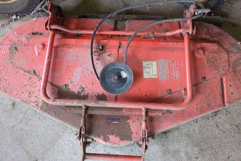 Simplicity Sovereign 7016 Hydrostatic Riding Mower with Snow Blower ...