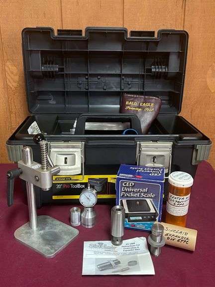 Sinclair Arbor Press, Constant Load Weight, Sinclair Expander Dies, CED ...