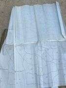 US Military Roll Up 36”x19” Map Case w/ Maps & Military Pencil Case ...