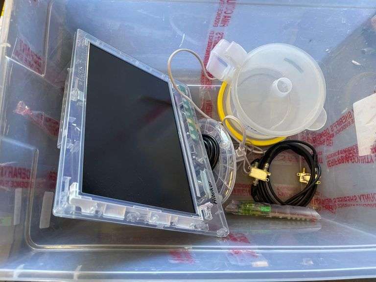 (1 Qty) Hiteker TV With Remote Model: HK133k3 (1 Qty) Clear Tunes Mini ...