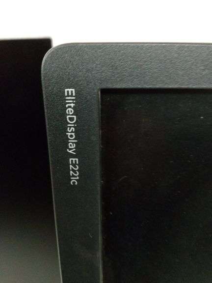 (1 Qty) HP Monitor, (1 Qty) HP Elite Display E221C Monitor, (1 Qty) HP ...