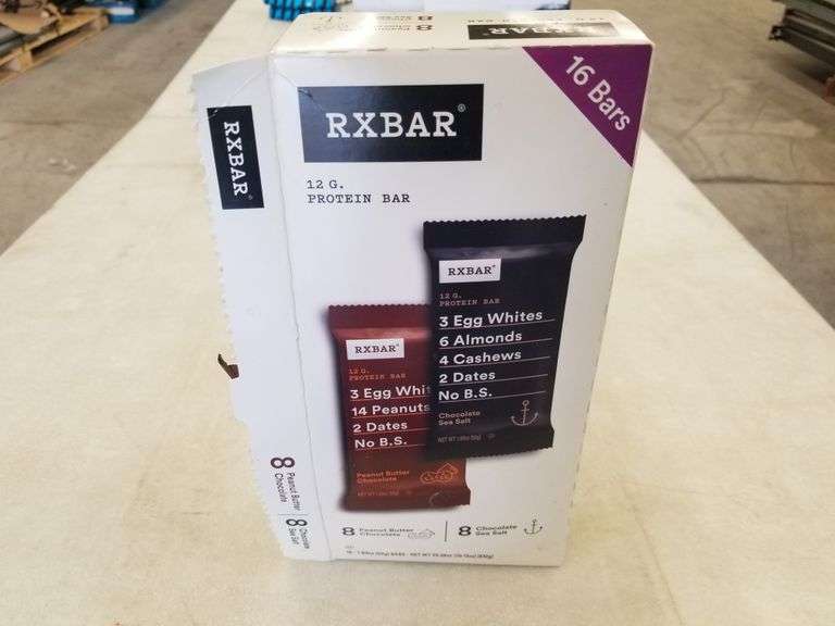RX Bar Protein Bars - Sierra Auction Management Inc