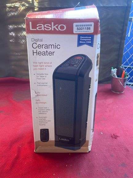 Lasko Digital Ceramic Heater - Sierra Auction Management Inc