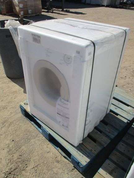 WHIRLPOOL WED7500VW 24 Inch 3.8 cu. ft. Electric Dryer with 11 Dry ...
