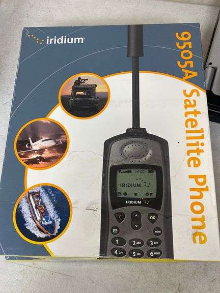 (1 Qty) 9505A Iridium Satellite Phone - Sierra Auction Management Inc