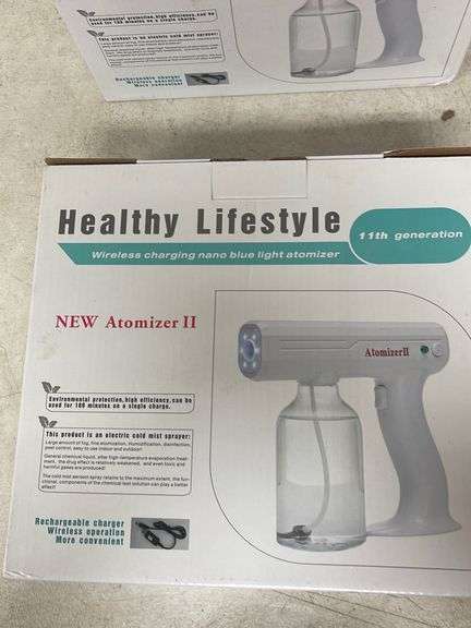 (2 Qty) Healthy Lifestyle 11th Generation Wireless Charging Nano Blue ...