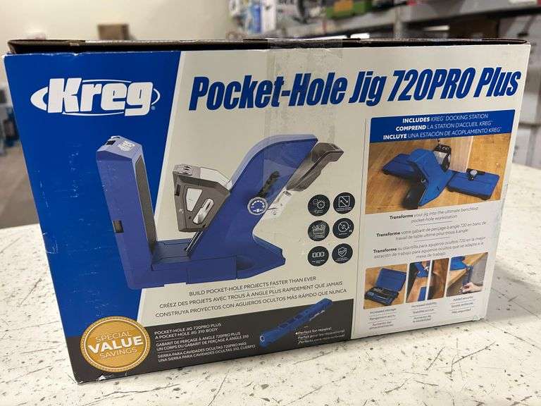 KREG Pocket Jig 720pro - Sierra Auction Management Inc