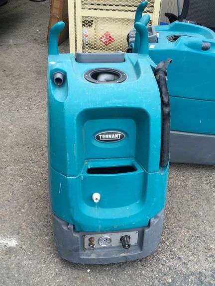 Tennant Q12 Floor Scrubber - Sierra Auction Management Inc
