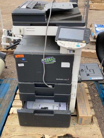 Konica MinoltA bizhub c253 printer - Sierra Auction Management Inc