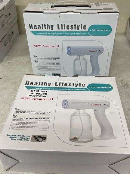 (2 Qty) Healthy Lifestyle 11th Generation Wireless Charging Nano Blue ...