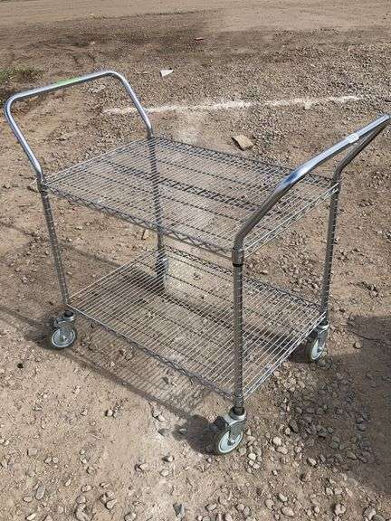 Uline steel cart - Sierra Auction Management Inc