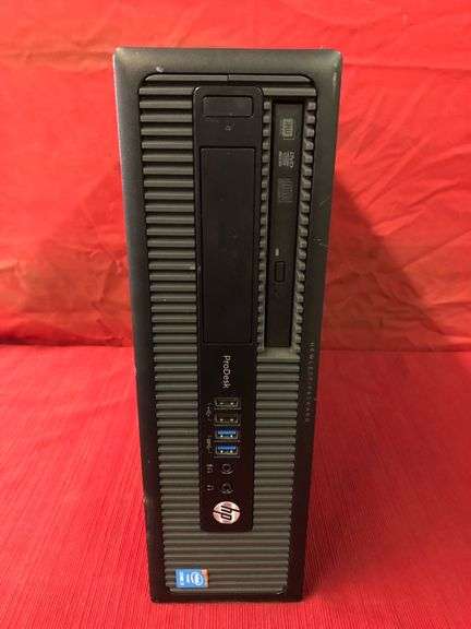 HP ProDesk Tower (No Power Cord) - Sierra Auction Management Inc