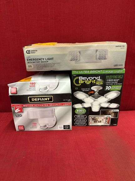 Commercial Electric LED Emergency Light With Battery Backup, Beyond ...