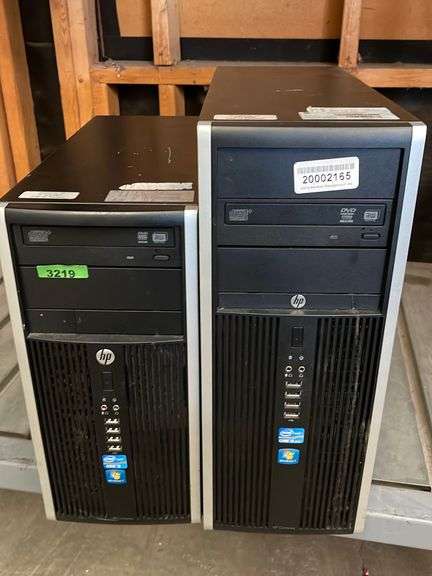 (1 Qty) HP Compaq 8200 Elite Convertible Minitower (1 Qty) HP Compaq ...
