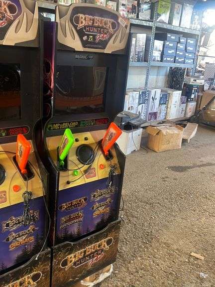Big Buck Hunter Pro Arcade Machine - Sierra Auction Management Inc