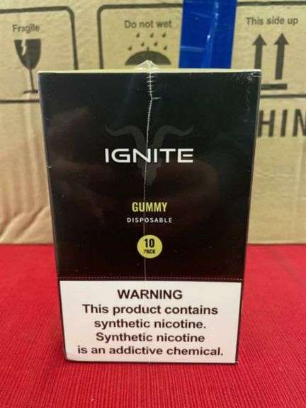 Ignite Electronic Cigarettes Gummy 20 Boxes - Sierra Auction Management Inc
