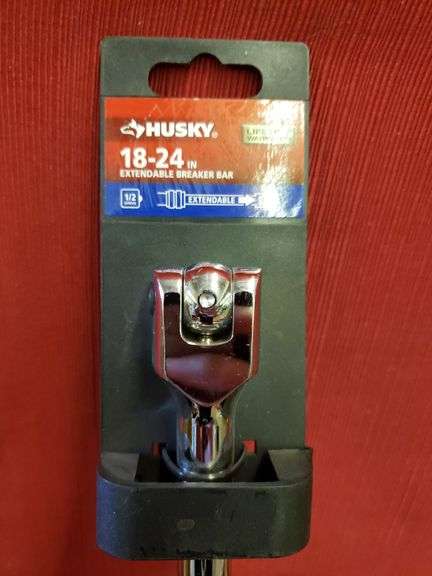 Estwing 3lbs Hammer, Estwing Crowbar, Husky Combo Wrench, Husky 18-24in ...