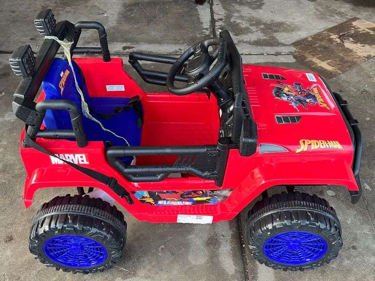 Kids Spider-Man UTV - Sierra Auction Management Inc