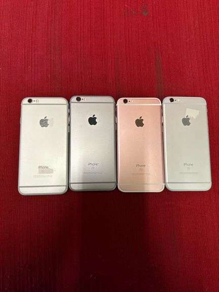 4pc iPhone Model A1688 (Damaged, No Power Cords) - Sierra Auction ...