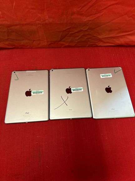 3pc iPads Model A1822, Model A1474 (No Power Cords) - Sierra Auction ...