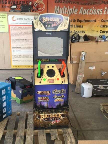 Big Buck Hunter Pro Arcade Game - Sierra Auction Management Inc