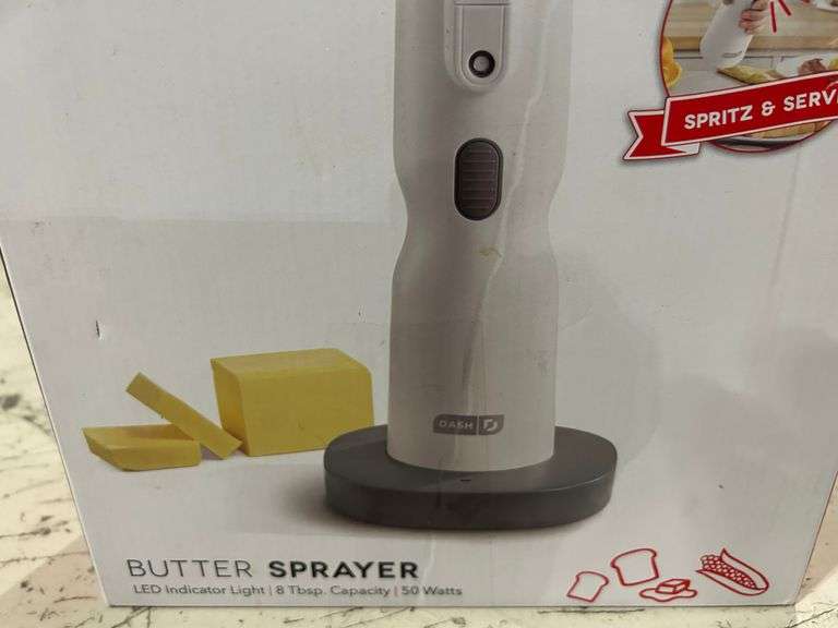 DASH Butter Sprayer ( as is ) - Sierra Auction Management Inc
