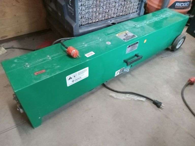 Greenlee 851 1/2”-4” Electric PVC Heater - Sierra Auction Management Inc
