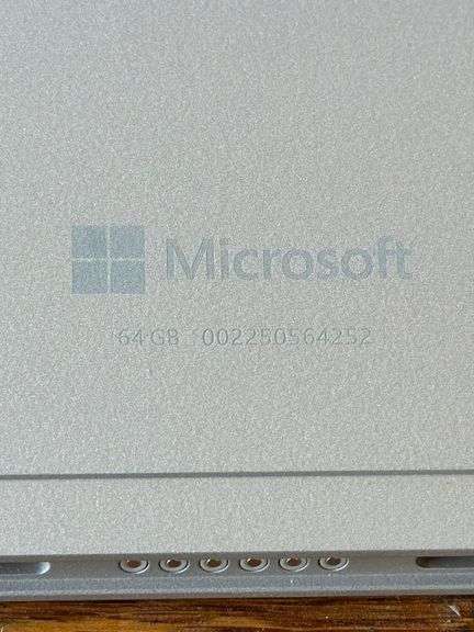 Microsoft Surface Pro Model 1645 64GB with adapter - Sierra Auction ...