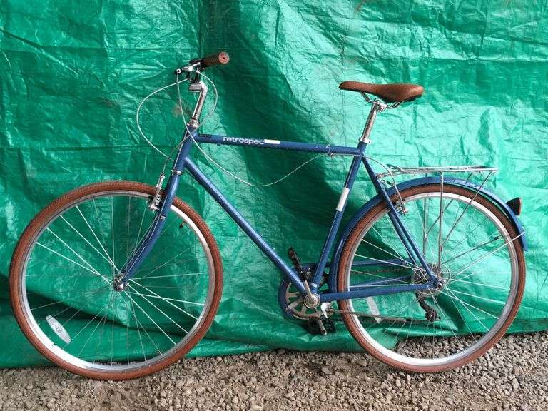 Blue Retrospec Road Bike - Sierra Auction Management Inc