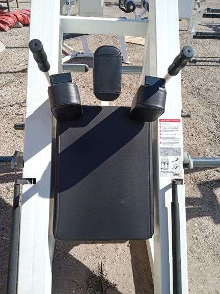 Cybex Strength Systems Hack Squat Machine - Sierra Auction Management Inc