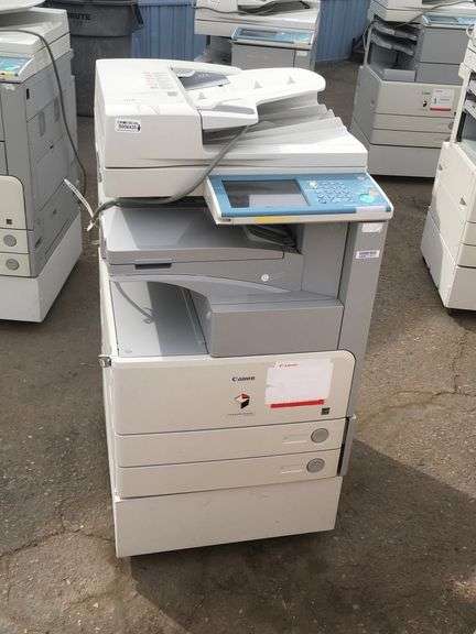 Canon ImageRunner 3235 Copier (Machine Wiped Clean) - Sierra Auction ...