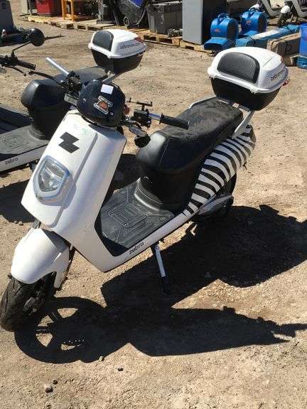 Zebra Now Electric Scooter - Sierra Auction Management Inc