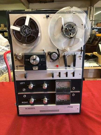 Roberts 771X Solid State Reel To Reel Tape Deck - Sierra Auction ...