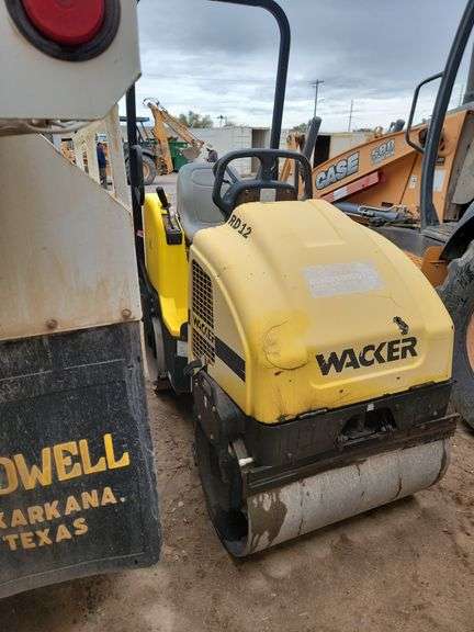 Wacker RD12A Roller - Sierra Auction Management Inc