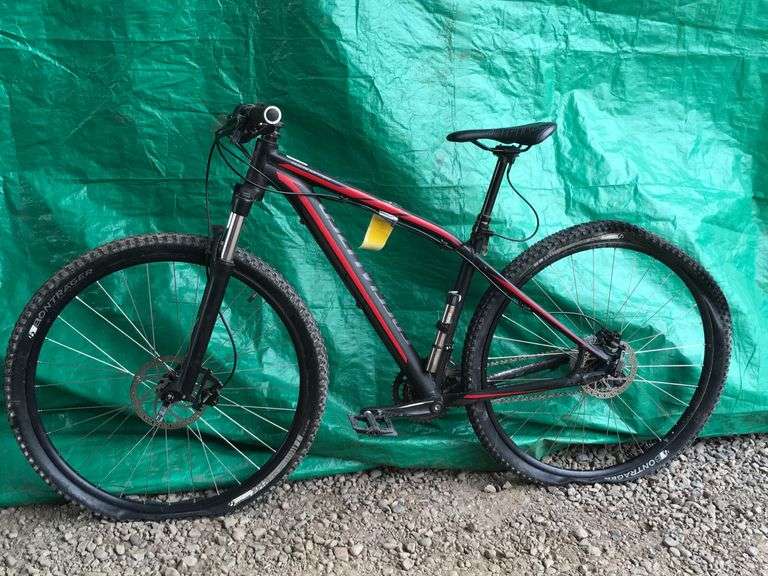 Black and Red Specialized Rock Hopper Mountain Bike - Sierra Auction ...