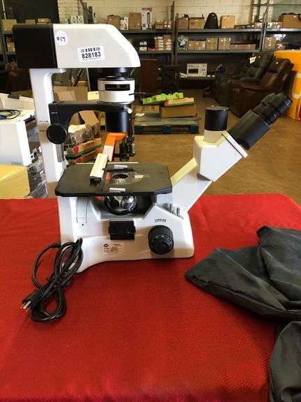 VWR Triangular Inverted Microscope Model 89404-462 - Sierra Auction ...