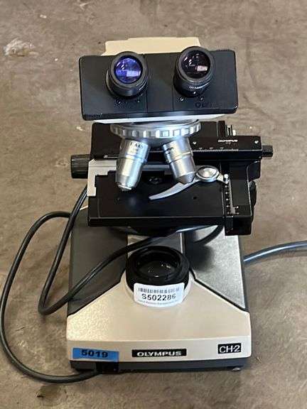 Olympus CH-2 CHT Binocular Microscope - Sierra Auction Management Inc