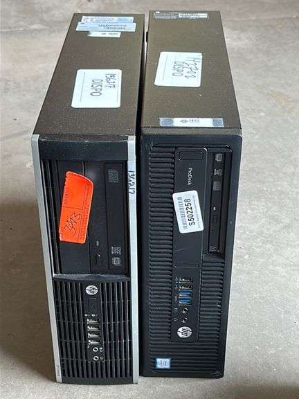 (1 Qty) HP ProDesk 600 G2 SFF, (1 Qty) HP Compaq Pro 6300 Small Form ...