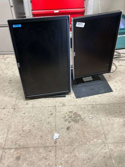 (1 Qty) Dell Rev A00, (1 Qty) Dell Rev A03 Monitor w Docking Station ...